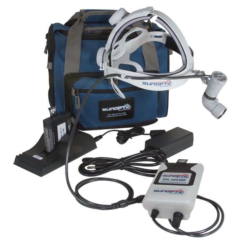 SunOptic 9000: Hệ thống đèn đội đầu phẫu thuật